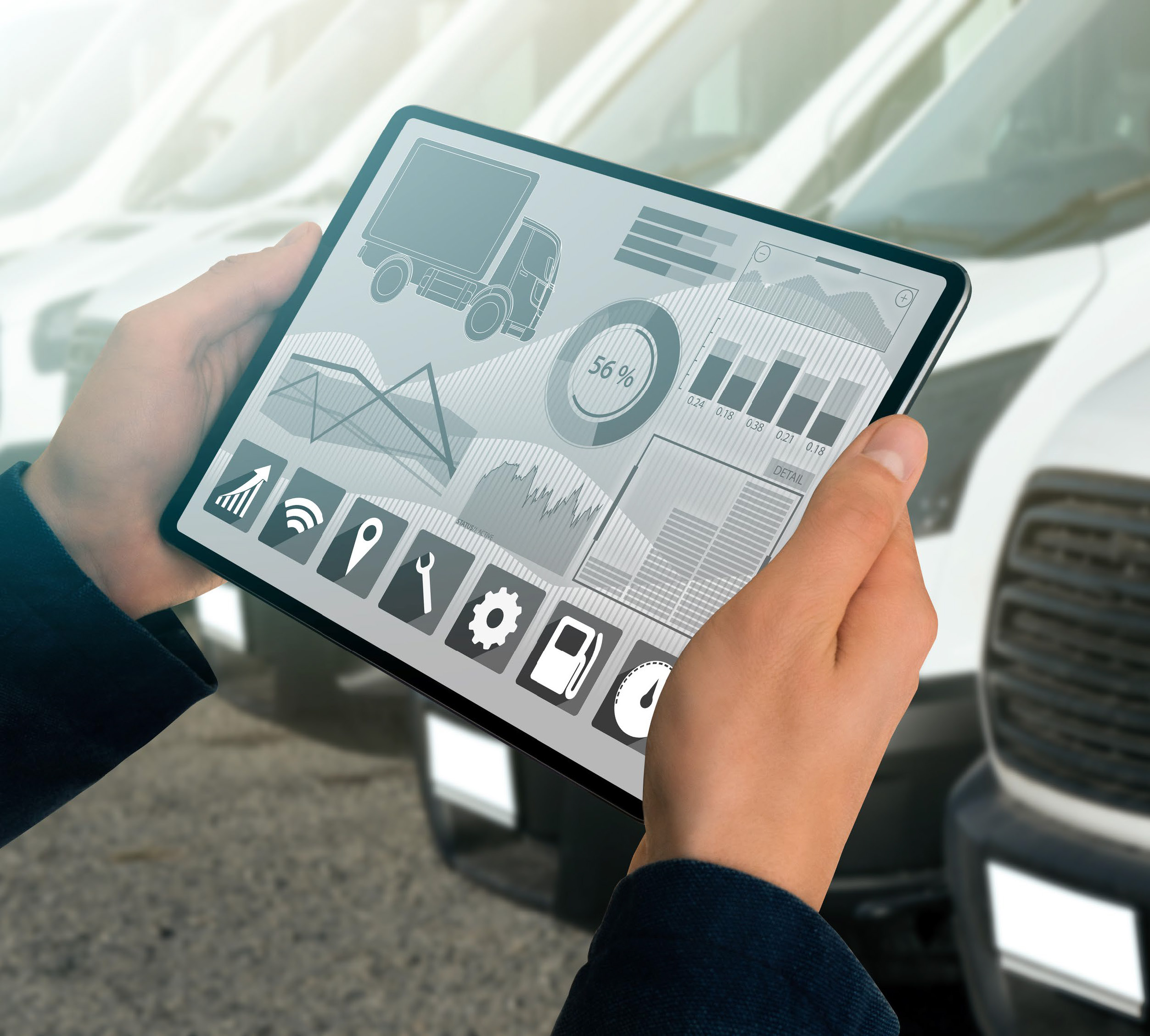Banqsoft's Fleet Reporting platform