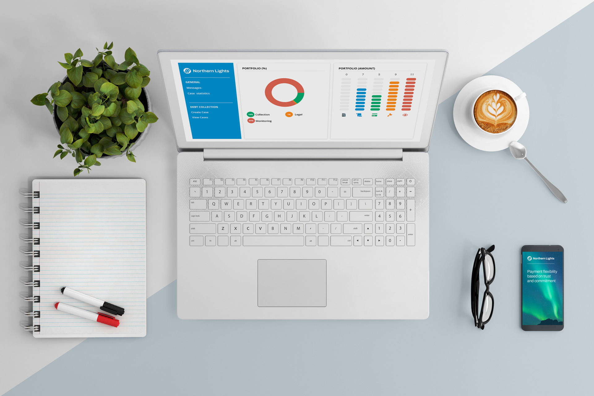 Online Office: Self service portals for creditors