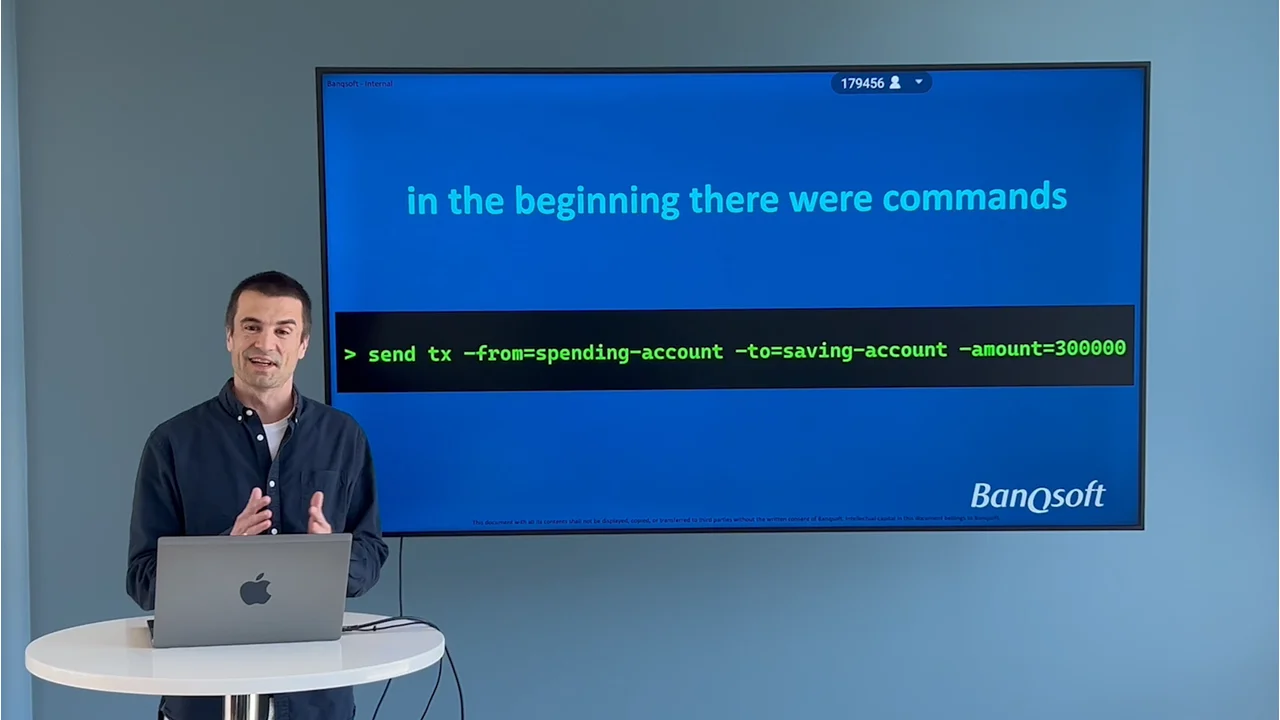 Peter Salomonsen use AI to do bank transactions with speech
